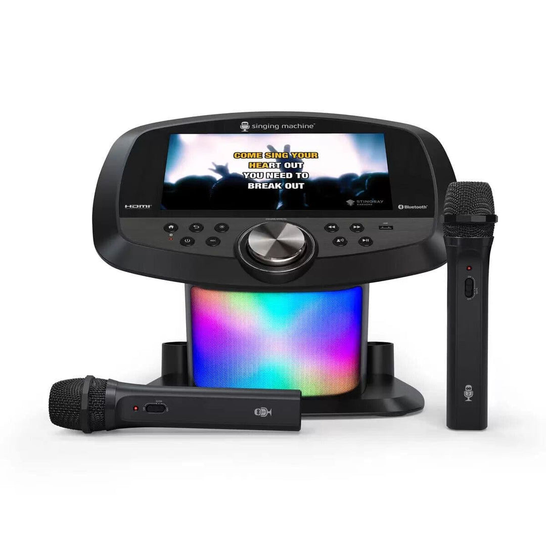 Singing Machine ISM9010 Wi-Fi Karaoke Hub Portable 10.1 Touch Screen ...